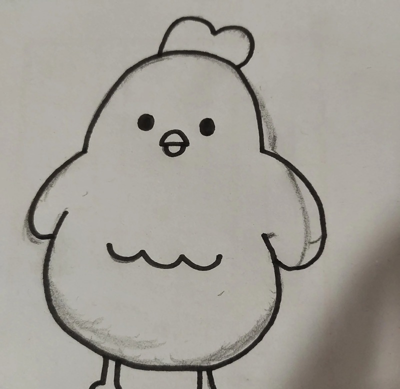 Tổng hợp 100+ tranh vẽ con gà con đáng yêu nhất